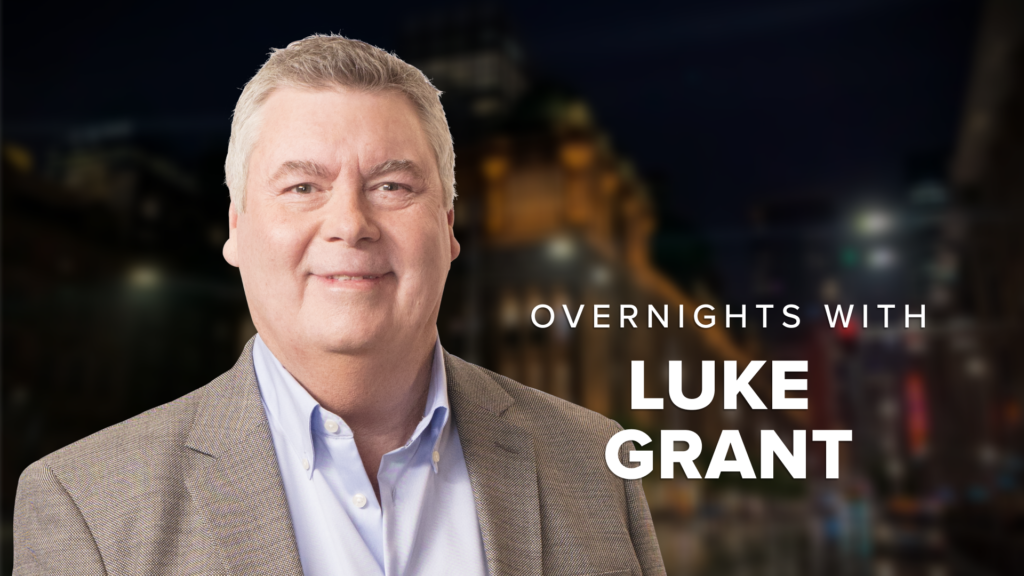 Overnights with Luke Grant - Monday, 20th of November