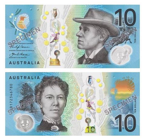 New $10 note revealed - 2GB