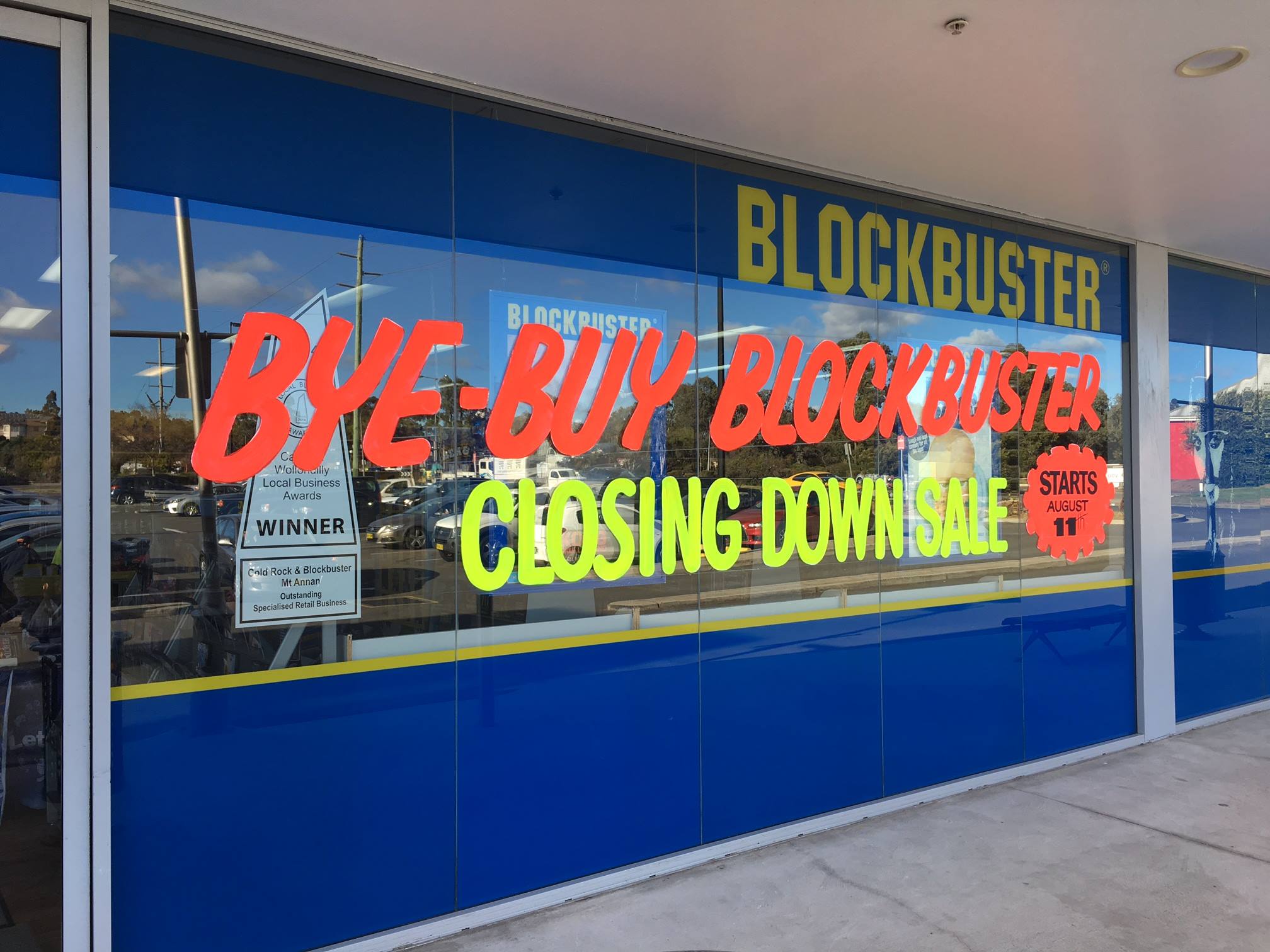 Sydney's last Blockbuster closes