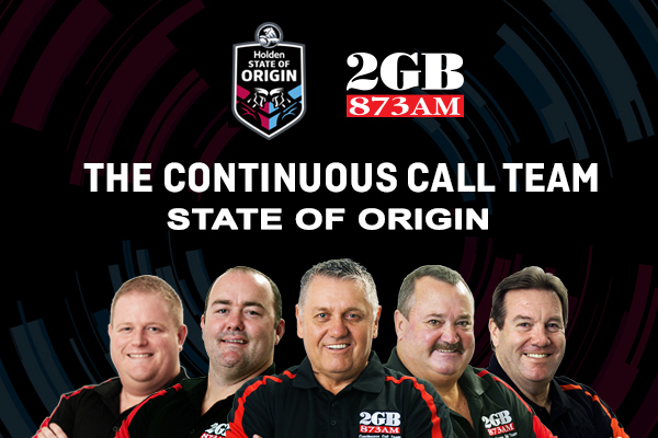 Continuous Call Team live from the MCG for State of Origin I