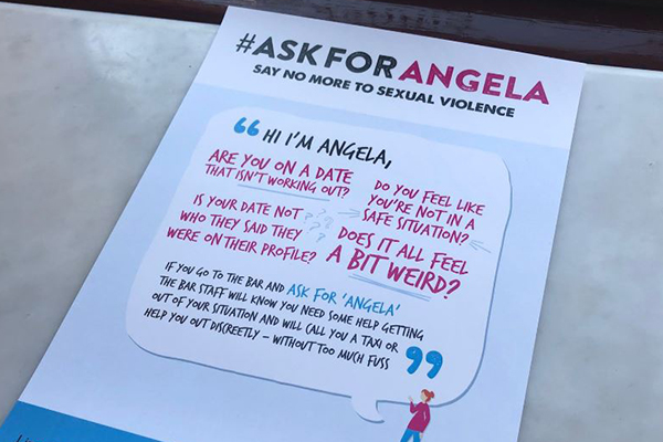 'Ask for Angela': New campaign to protect women at bars - 2GB