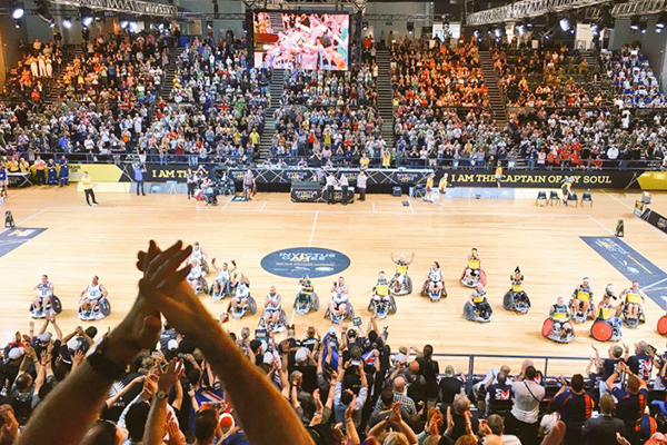 A 'beautiful moment' at the Invictus Games had the whole crowd cheering