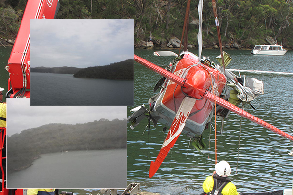 Chilling images from within doomed seaplane released – 2GB