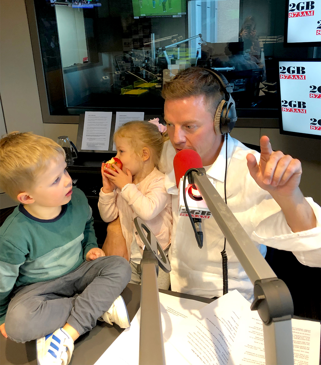 Ben Fordham has two very special guests in-studio