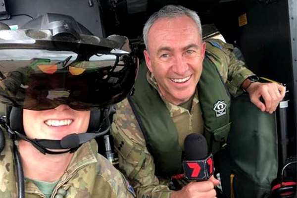 TV sports reporter Captain Mark Beretta’s new job title – 2GB