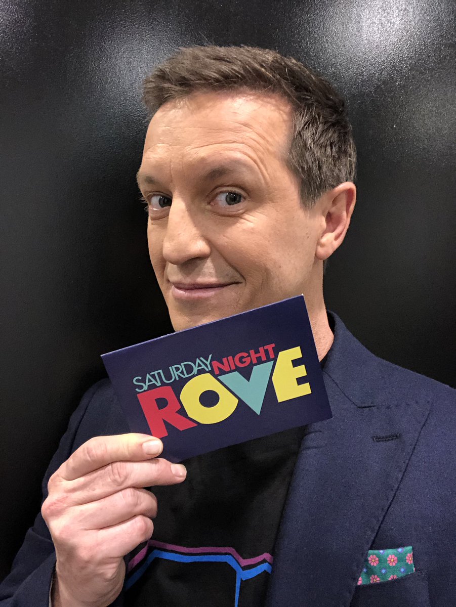 Rove is in the building and back on your screen!