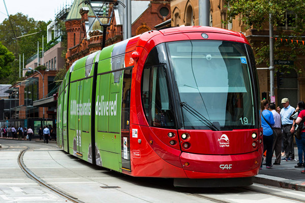 Sydney Light Rail launch