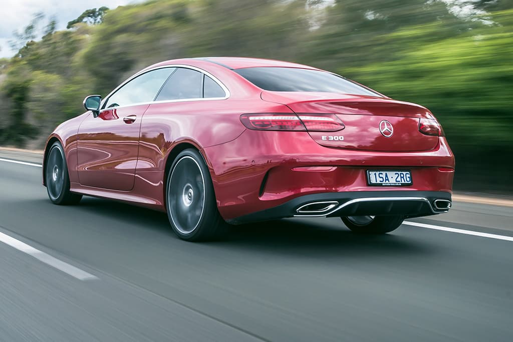 Mercedes-Benz E300 Coupe – evocative styling in a performance package ...