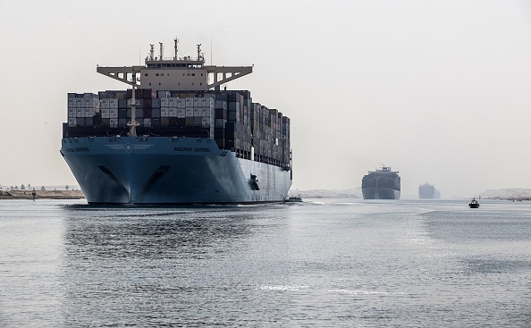 Supertanker wedged in the Suez Canal & global trade
