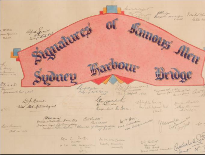 2GB listener's extraordinary Harbour Bridge memorabilia