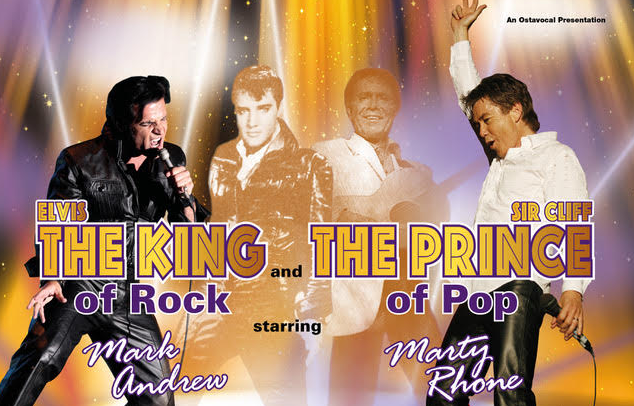 The King of Rock & Prince of Pop in concert