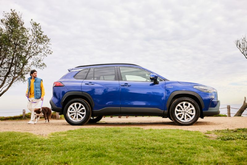 New small Toyota Corolla cross SUV