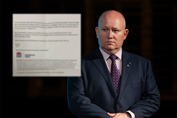 Shane Fitzsimmons still in the dark over Resilience NSW future