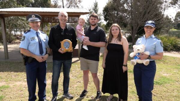 How a quick-thinking police officer saved a three-year-old's life