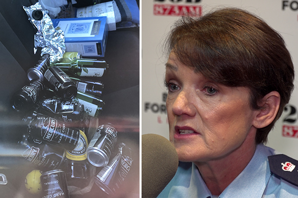 Police Commissioner addresses off-duty cop's future