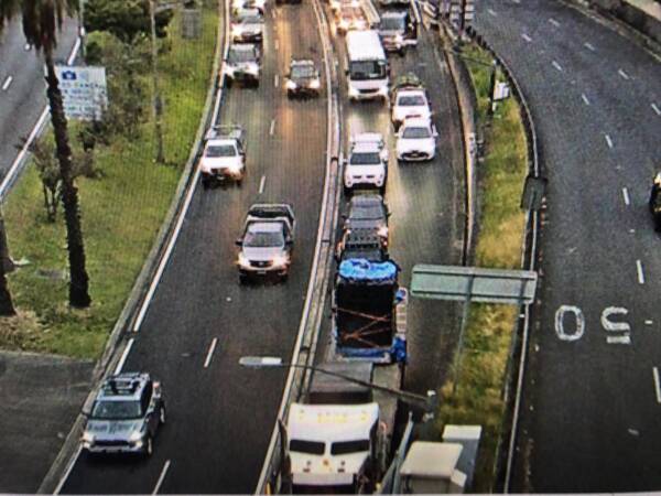 Second overheight truck causes delays for motorists