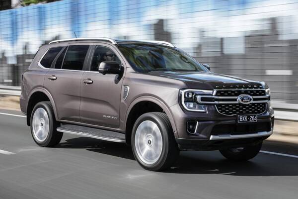 Ford's 3 litre V6 Everest SUV 2