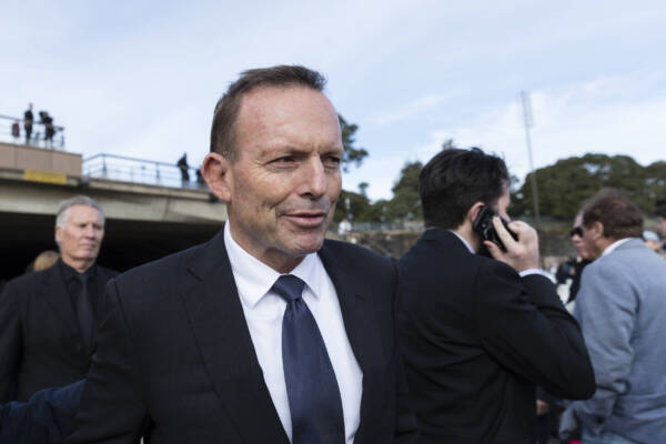 Tony Abbott pays tribute to Cardinal George Pell