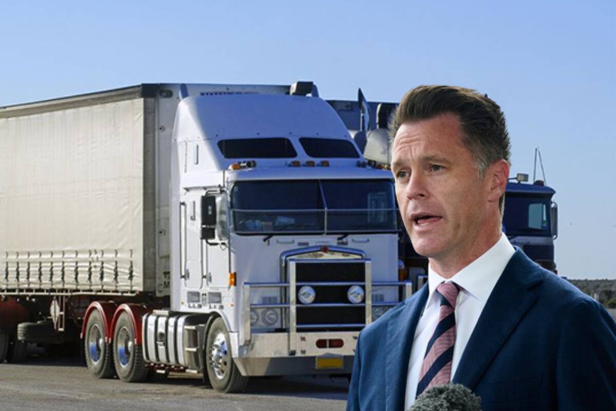 Premier to suspend overheight truck registrations
