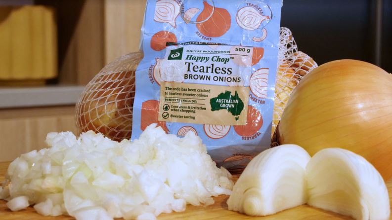 Woolies introduces tearless onions