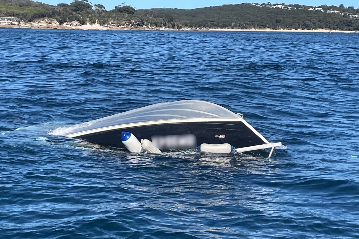 EXCLUSIVE: Miraculous fishermen rescue off Port Hacking by NSW Maritime