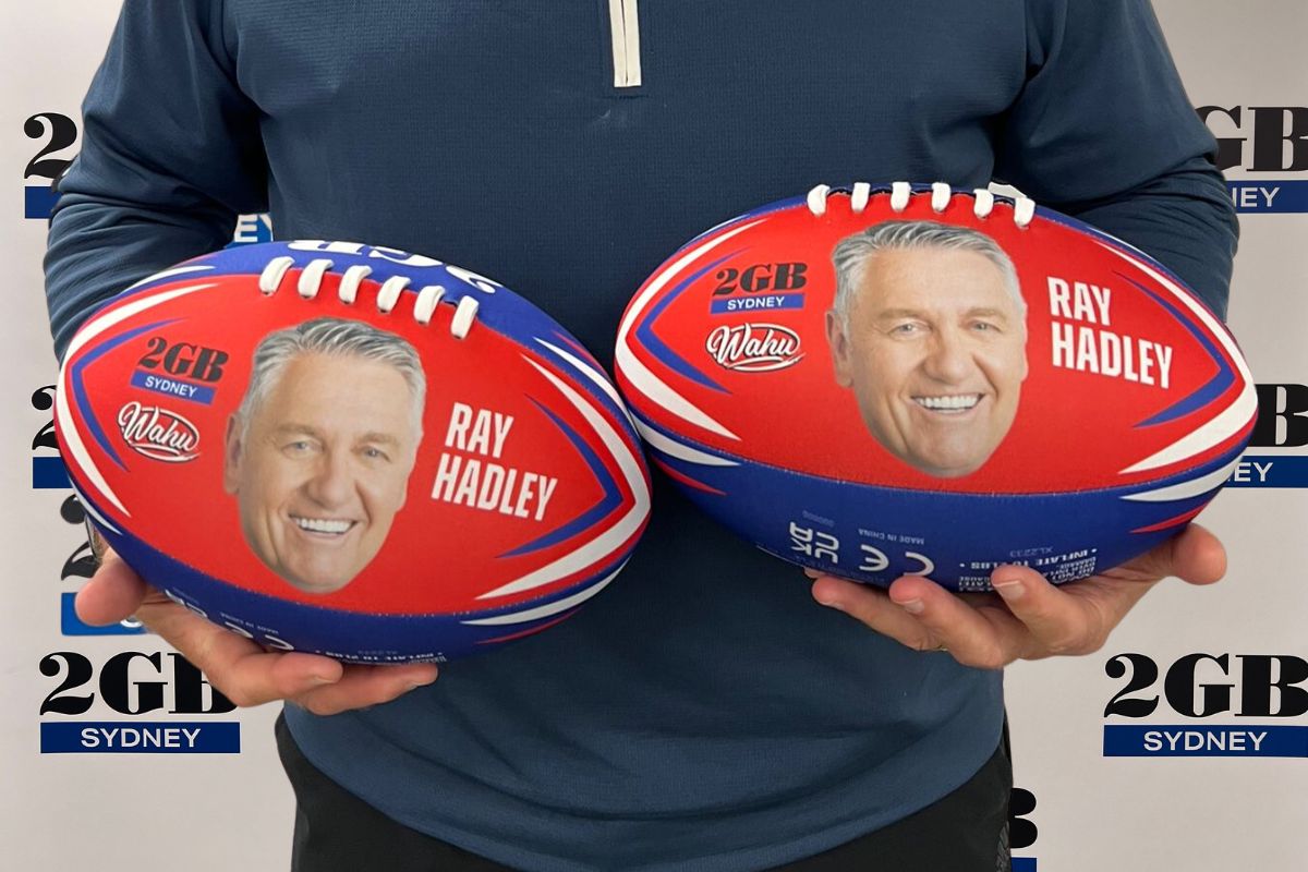 Ben surprised Ray Hadley with a unique birthday present