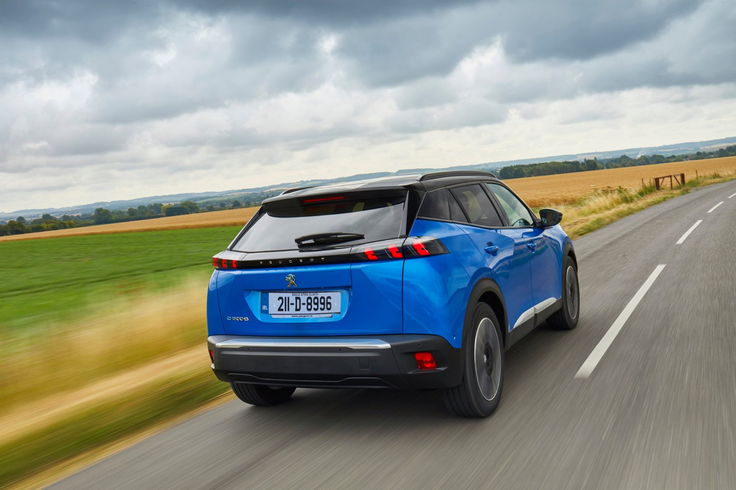 Peugeot's first all-electric passenger model the E2008 SUV