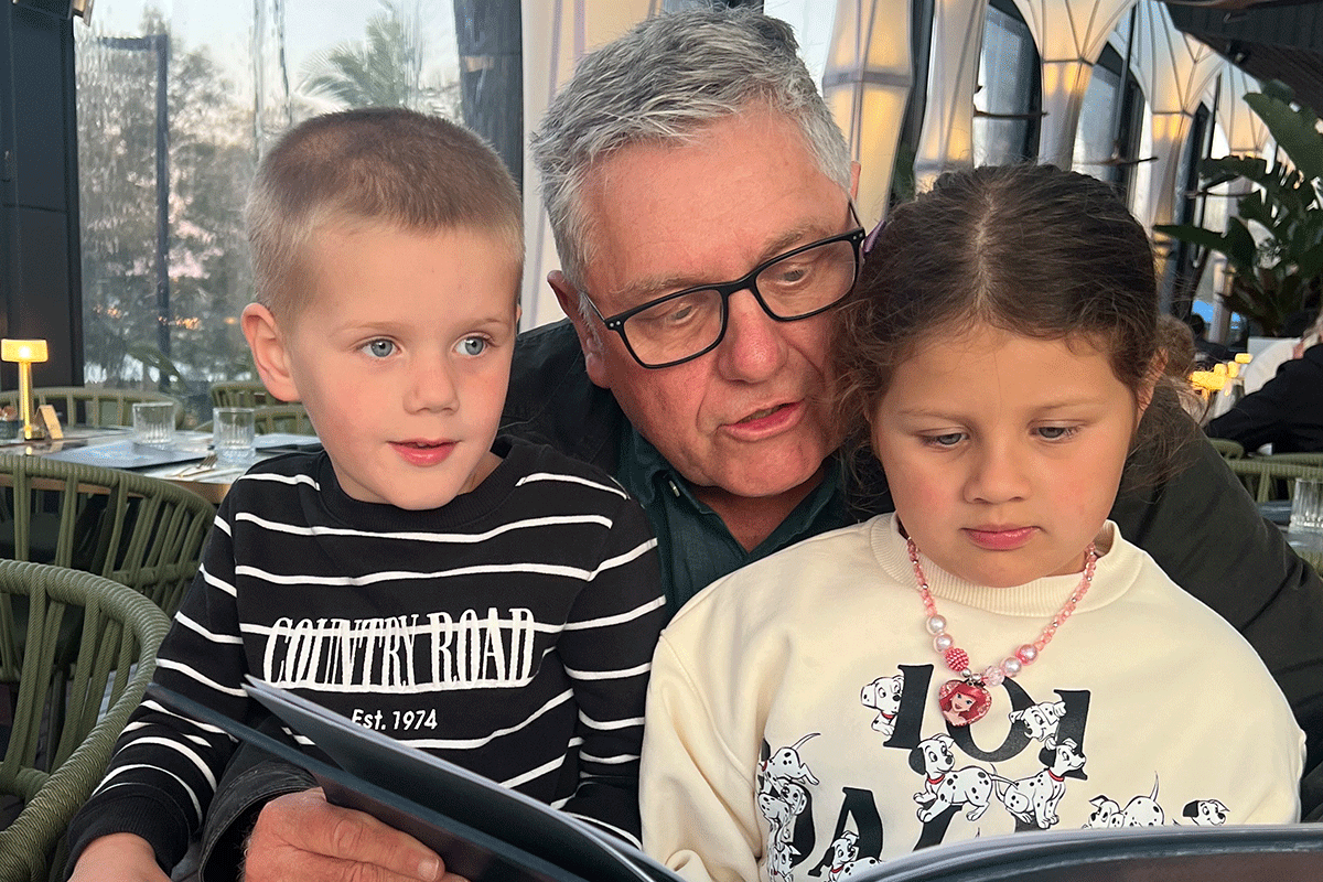 Ray's eldest granchildren