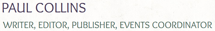 Paul Collins (Church Historian and Catholic commentator)