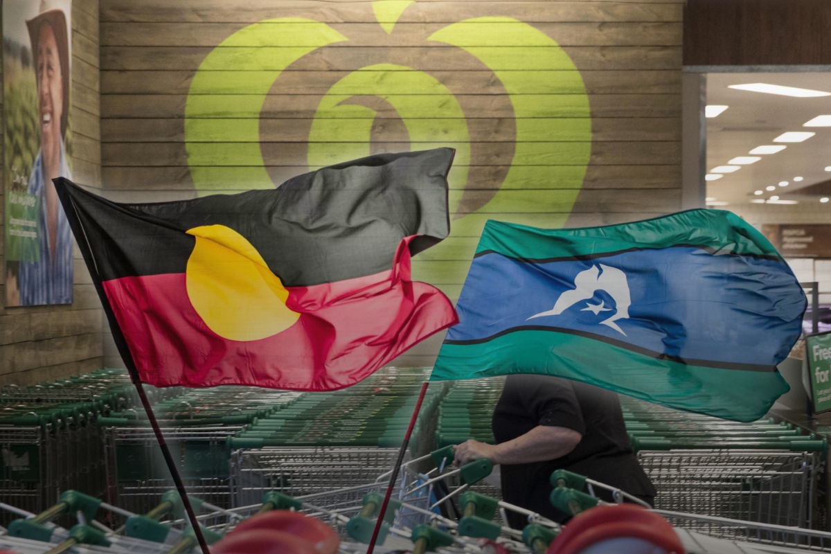 Exclusive - Woolworths to fly Aboriginal flags outside stores