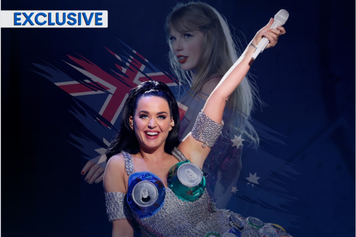 Exclusive - Katy Perry flies into Australia for secret gig