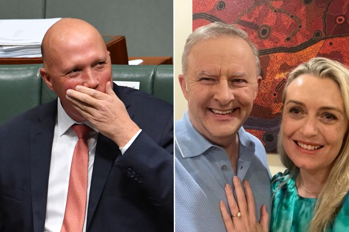 ‘Flower girl’ - Peter Dutton offers to help out at PM’s wedding