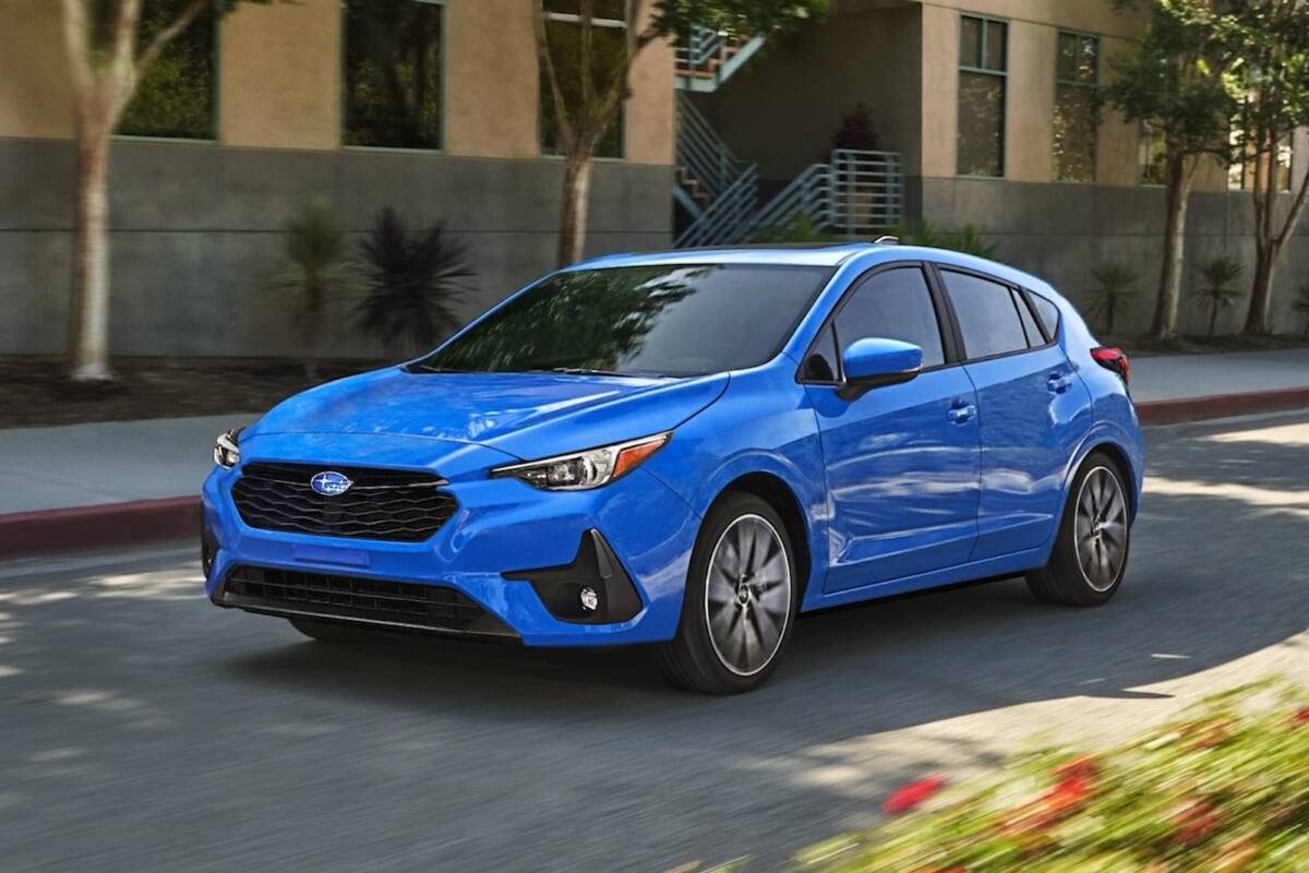 Subaru's new Impreza hatch - new body more technology and safety comes ...