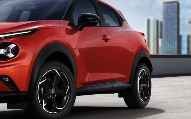 Nissan's compact Juke SUV - bold and quirky styling with a certain appeal