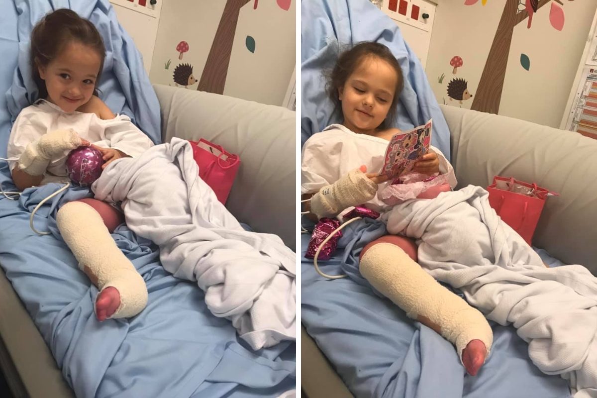 Qantas helps Aussie family with flights for daughter's surgery