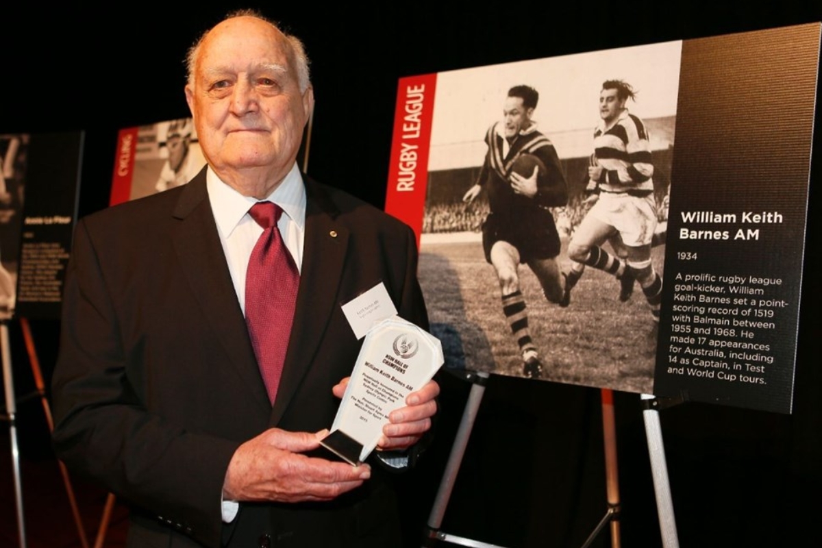 Ray pays tribute to NRL Legend Keith Barnes following his passing