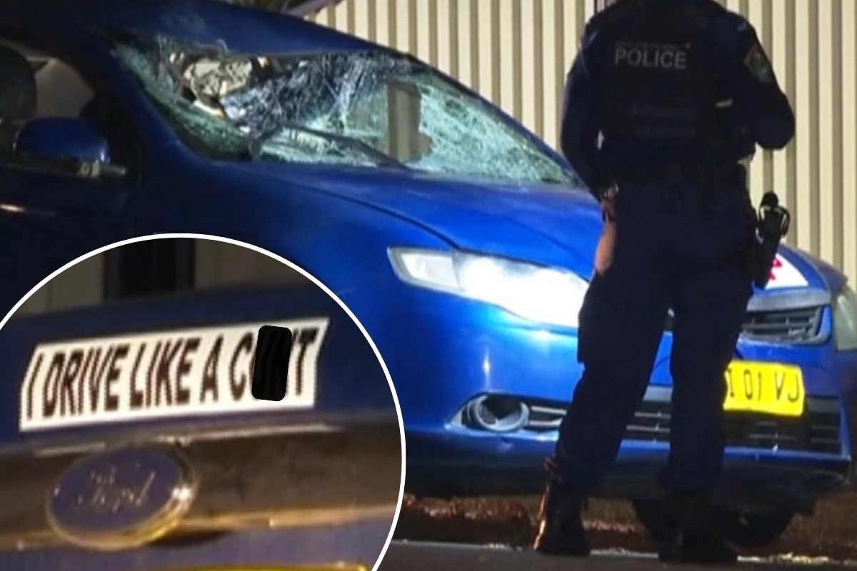‘I drive like a c**t’ - Bumper sticker on car involved in fatal crash