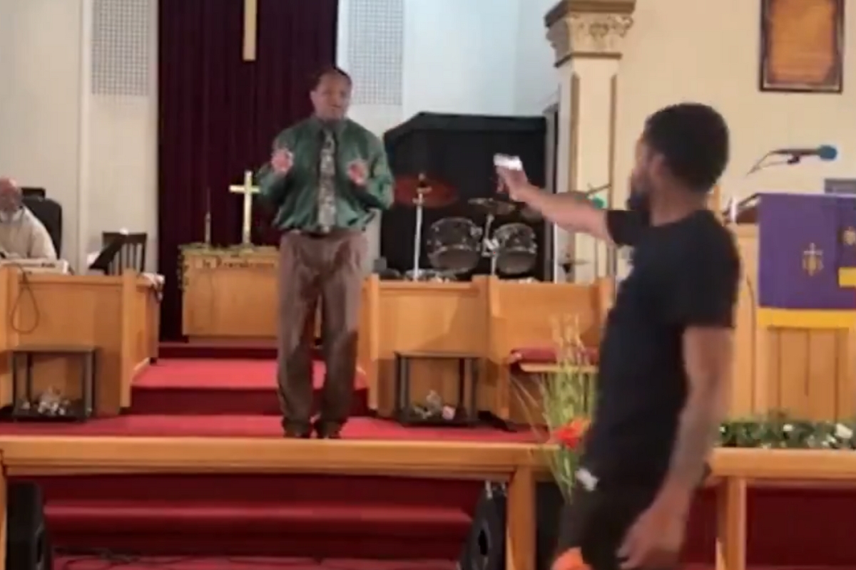 ‘Frightening’ - Another church attack caught on live-stream