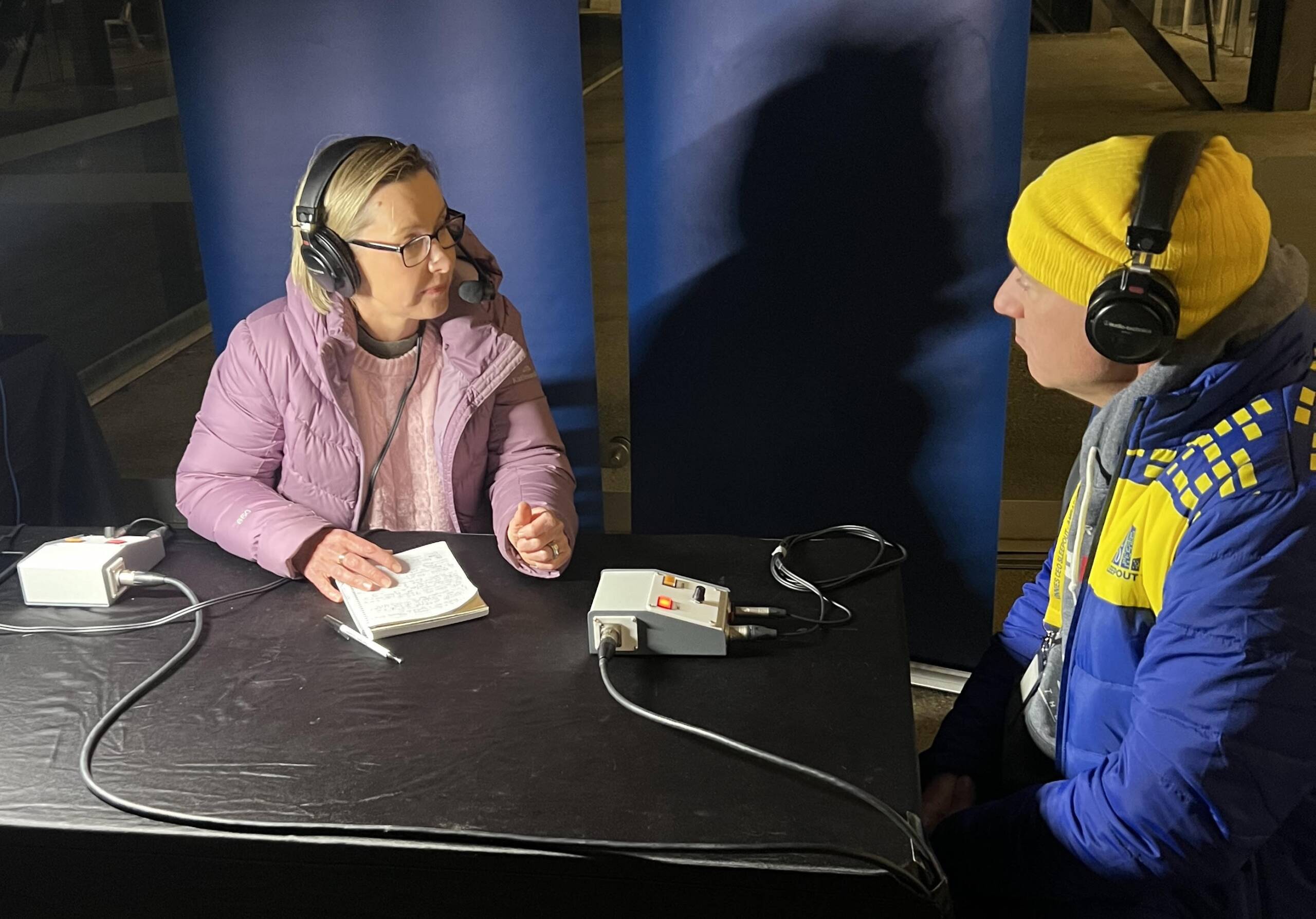 Deb Knight, live from the Vinnies CEO Sleepout