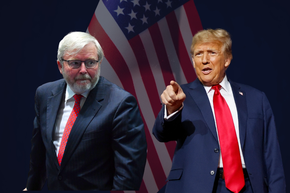 ‘Chill out’ - Kevin Rudd’s epic backflip on Donald Trump
