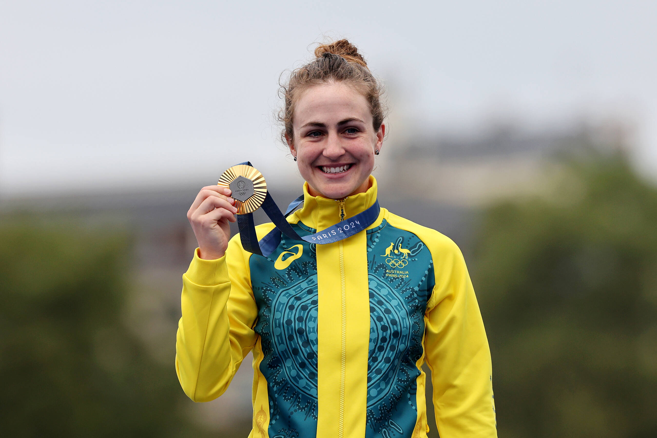 'Bit surreal': Grace Brown in shock after winning Australia's first Paris Olympics gold medal
