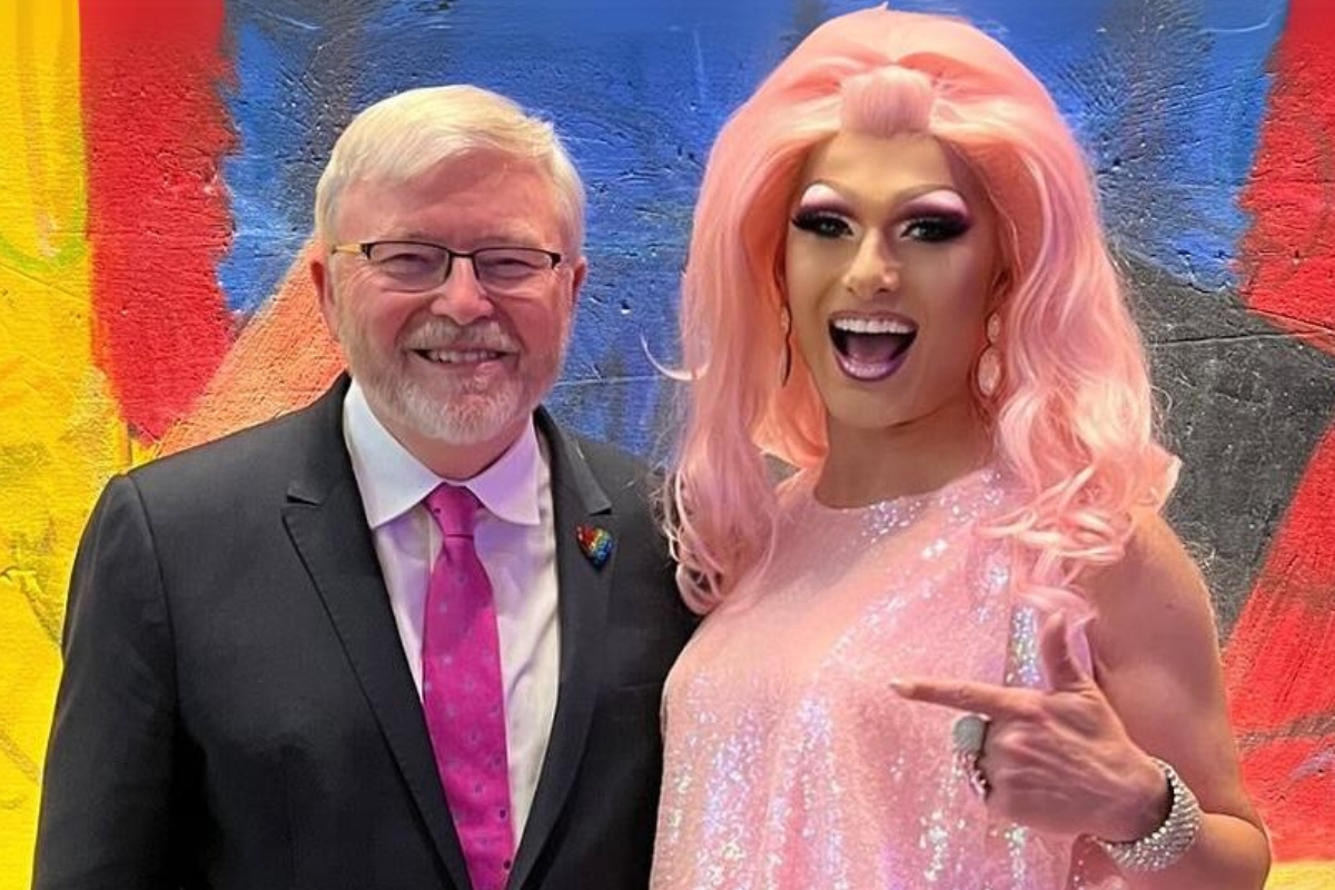 ‘$100,000 party’ - Kevin Rudd hosts another big bash with drag queens
