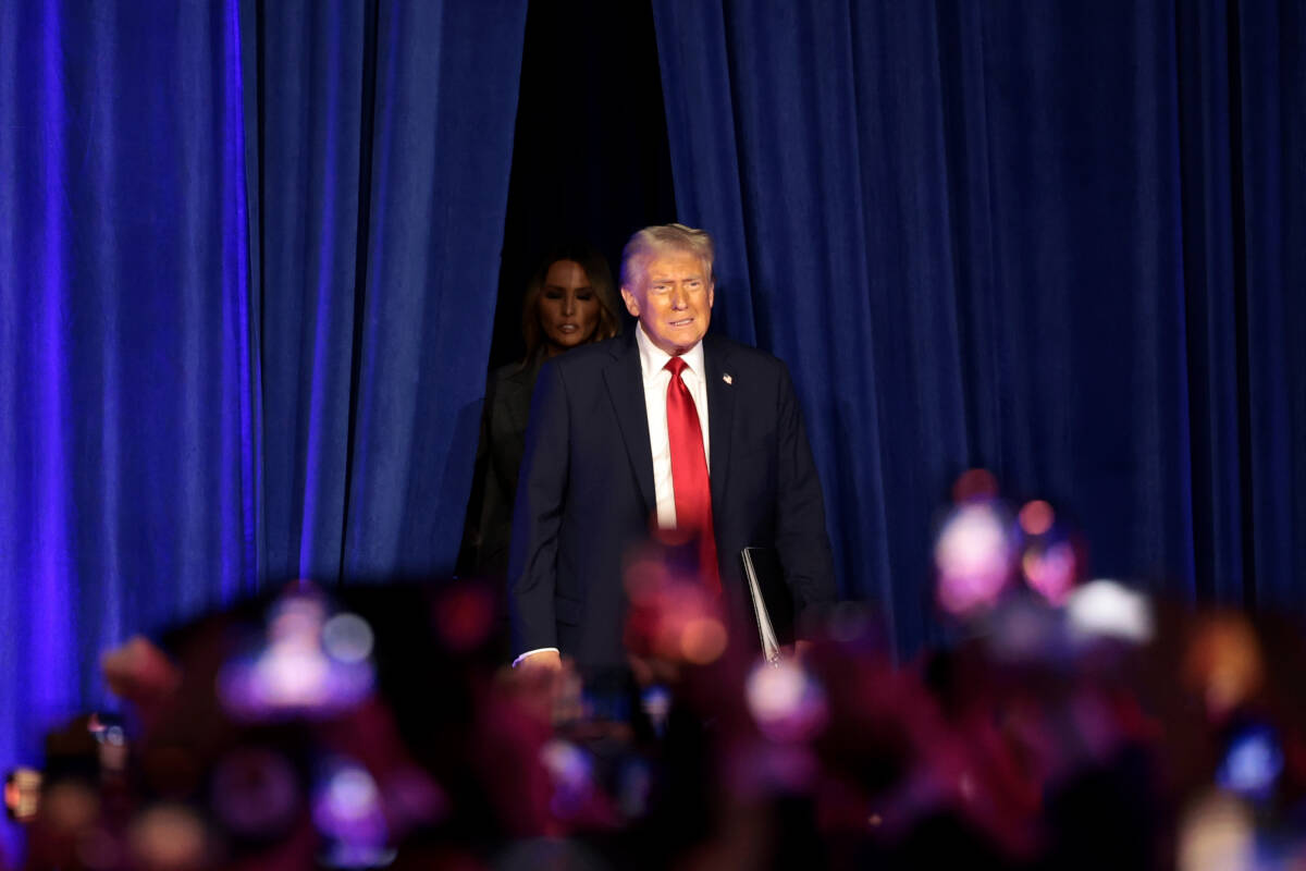 'I'll be fighting for you' - Trump claims victory in speech to supporters