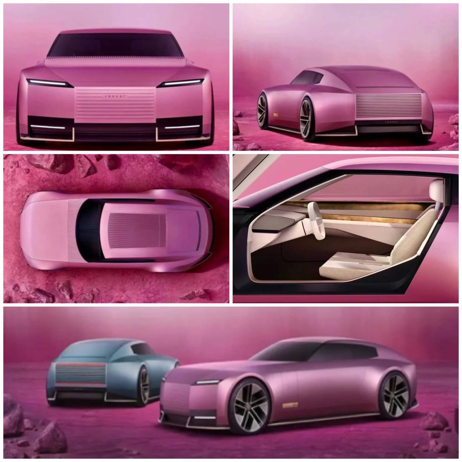 Jaguar finally reveals its bold new design language during Miami Art week