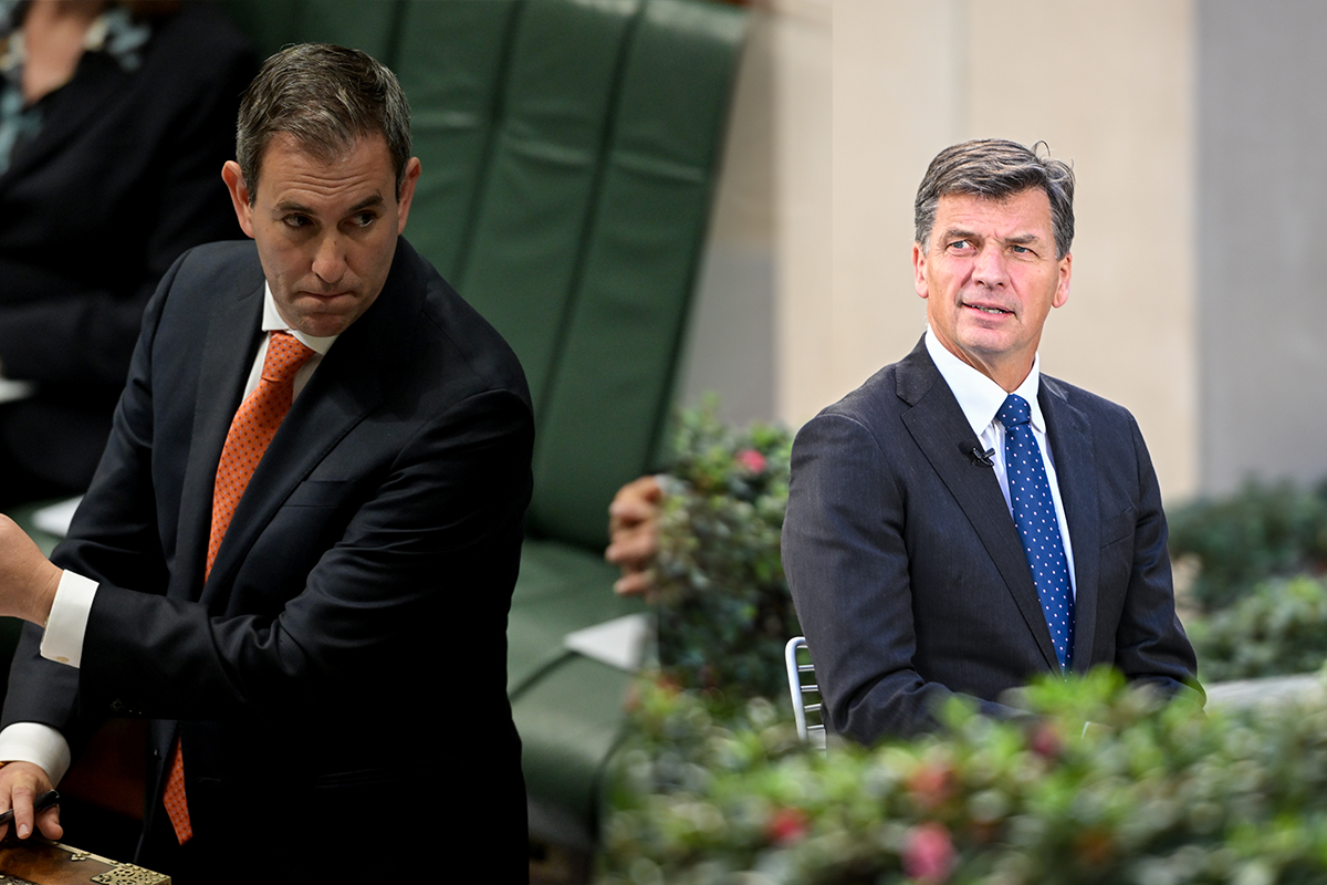 Shadow Treasurer Angus Taylor takes Jim Chalmers to task ahead of ...